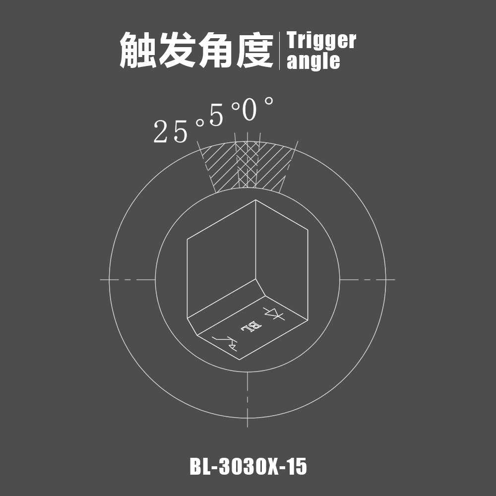 光电倾斜开关 BL-3030X系列 - 百灵电子